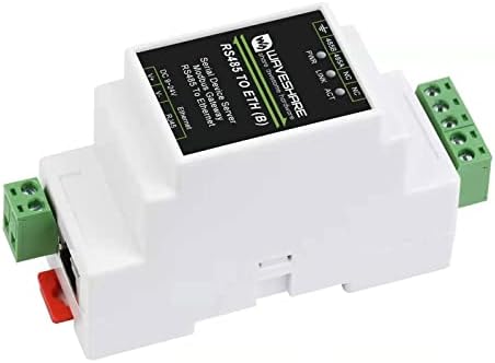 Waveshare RS485 to RJ45 Ethernet Converter Module, Industrial Rail ...
