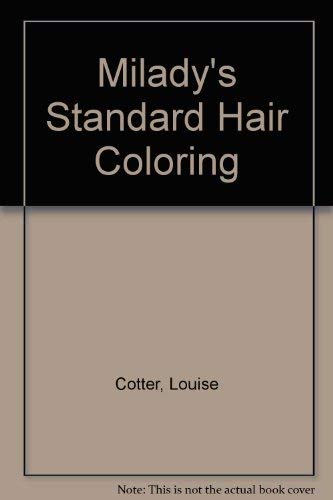 Amazon.com: Milady's Standard Hair Coloring: 9781562530099: unknown ...