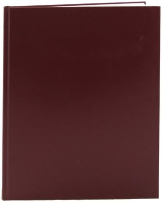 Amazon.com : BookFactory Extra Large Burgundy Blank Book/Blank Notebook ...