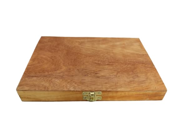 Plain Mango Wood Blank Square Craft Box for Painting, Wooden Sheet ...