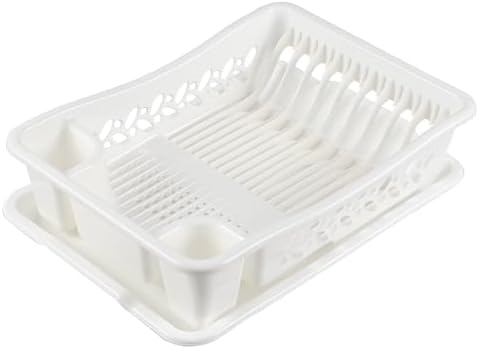 Amazon.com - Callyne Kitchen Dish Drainer Rack with Drying Board ...