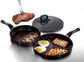 Buy The Divide Pro Divided Skillet Online at Low Prices in India ...