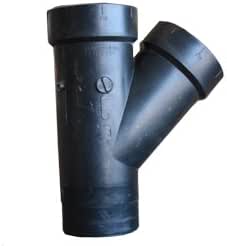 Amazon.com: 2 Inch ABS Street Wye ABS Construction : Industrial ...