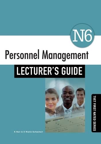 Personnel Management N6 Lecturer's Guide | Amazon.com.br