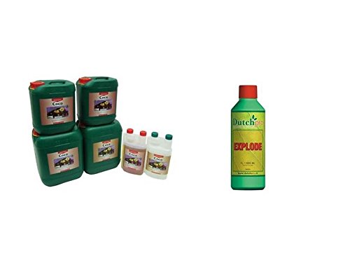 canna coco a+b 5 litre & dutch pro explode 250ml : Amazon.co.uk: Garden