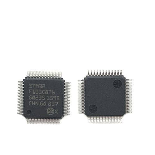 2Pcs STM32F103C8T6 QFP-48 STM32F103 QFP48 32F103 Microcontroller chip ...