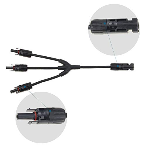 Snapklik.com : Solar Connector Y Branch 1 To 3 4-Way Connector Adapter ...