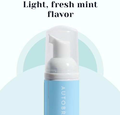 AutoBrush Original Mint Flavor Fluoride Foaming Toothpaste, Travel ...