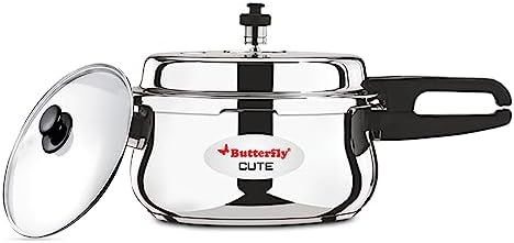 Buy Butterfly Curve 3 Litres Pressure Cooker | Outer Lid Quality ...
