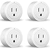 Smart Plug Amysen - Smart Plug Works with Alexa only, Remote Control ...