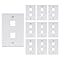 Amazon.com: VCE 2 Port Keystone Wall Plate UL Listed (10-Pack), Single ...