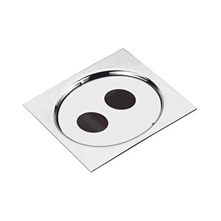 NEW WARE® Stainless Steel Bathroom Jali /Trap Floor Drain with Double ...