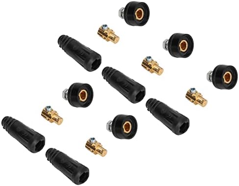 Welding Cable Connector, 5 Sets Welding Cable Joint Quick Connector ...