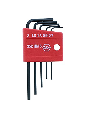 Mini Hex Metric L-Key Short Arm Set, 5 Piece : Amazon.ca: Tools & Home ...