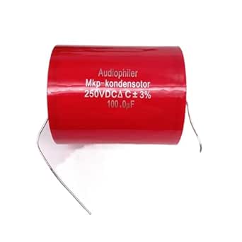 Amazon.com: 2PCS Test and Matching MKP Audio Capacitor 100uf 250V DC ±3 ...