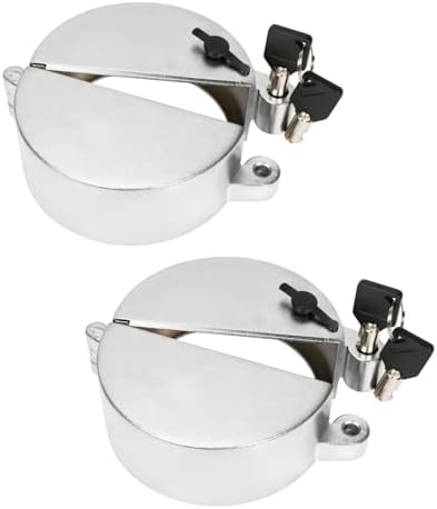 Amazon.com: 2 PCS Upgrade Semi Truck Locking Fuel Cap Cover, Compatible ...