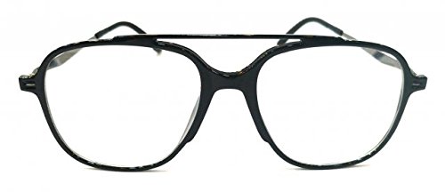 Buy Anti-reflective square spects for men(glossy black) at Amazon.in