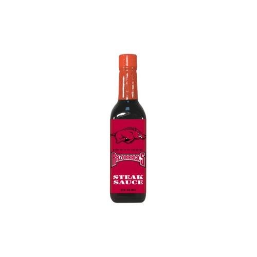 Amazon.com : Arkansas Razorbacks NCAA Steak Sauce (10oz) : Sports Fan ...
