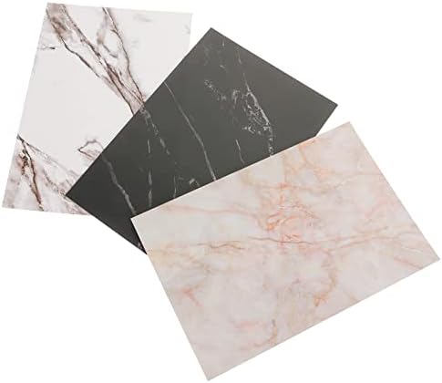 Flat Lay Marble Backdrops Set 3pcs 56x86cm Food Photography Photoshoot ...