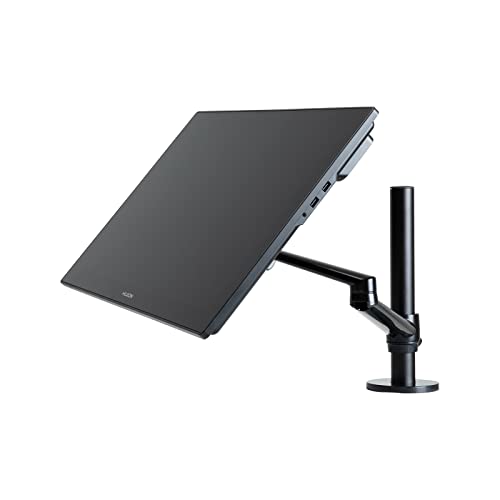 HUION Single Monitor Arm, Height Adjustable Monitor Arm Bracket ...