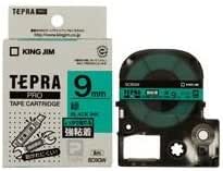 Amazon.co.jp: (業務用5セット)キングジム テプラ PROテープ/ラベルライター用テープ 【強粘着/幅：9mm】 SC9GW グリーン(緑) ds-1466149 : 文房具 ...