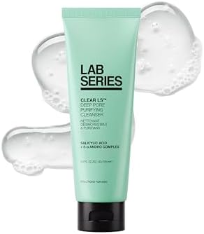 Amazon.com: Lab Series Men's Clear LS Deep Pore Purifying Face Wash ...