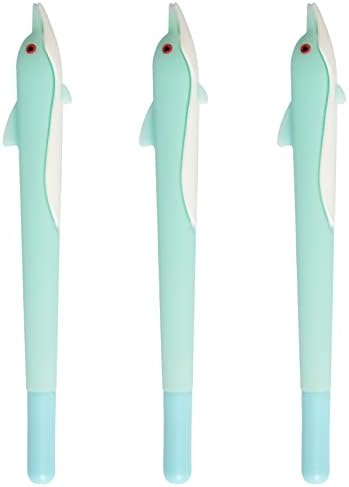 Amazon.com: Cooapen Cute Cartoon Animal Pens Soft Grip Dolphin Gel Pen ...
