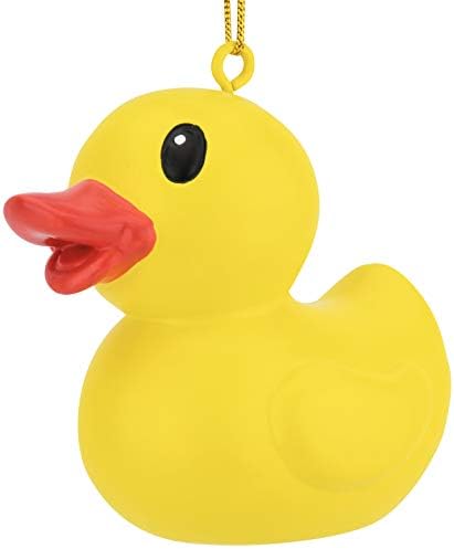 Amazon.com: Tree Buddees Fun Rubber Ducky Funny Duck Christmas Ornament ...