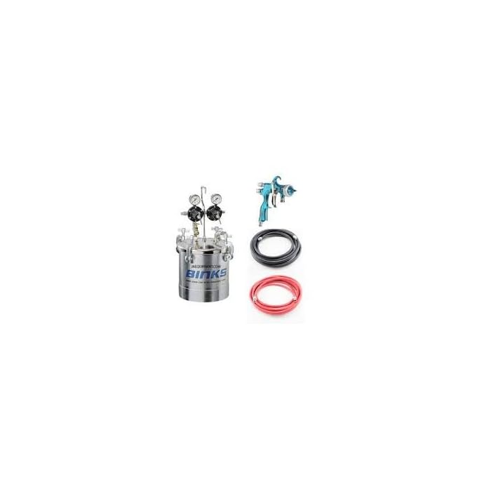 Buy Binks Paint Pressure Pot Spray Gun Outfit Kit - 2.8 Gallon ...
