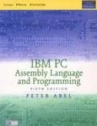Ibm Pc Assembly Language & Programming, 5/E : Amazon.in: Books