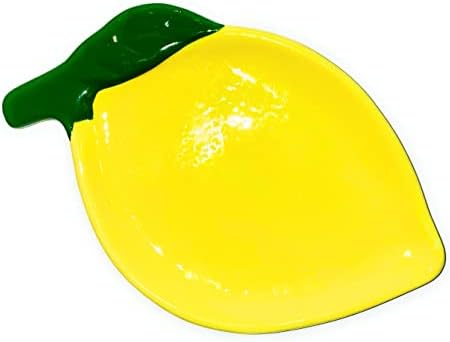 Amazon.com: Whaline 4Pcs Lemon Coffee Spoon Rest Summer Ceramic ...