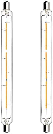 JQslight S15s LED Bulb 284mm, 6W S15 Strip Light T25 Tubular Lamp 180 ...