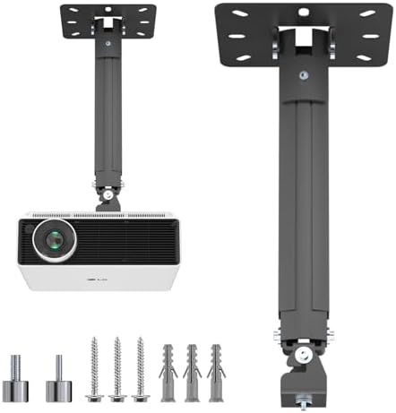 suptek Universal Ceiling Wall Projector Mount with 533mm Extendable ...