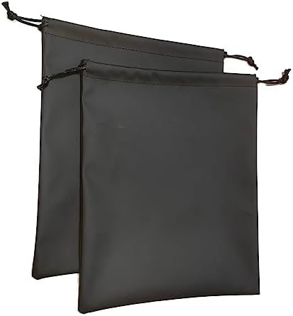 Headphone Storage Bag Headset Drawstring Pouch PU Leather Earphone ...