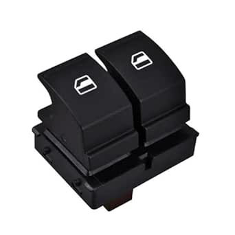 Oiieco Front Left Window Switch, OEM 1Z0959858, Driver Side Power Window Control Button for ...