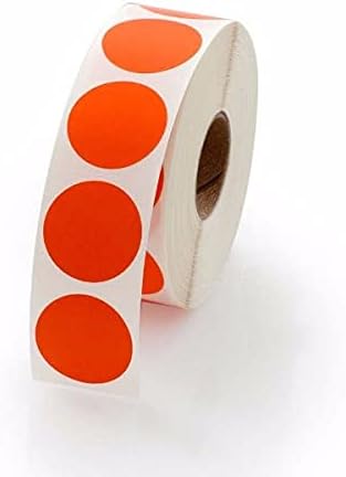 Amazon.com : LabelValue.com | Yellow Inventory Dot Stickers : Office ...