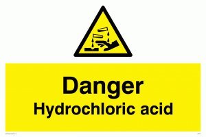 Hydrochloric Acid Sign – BigaMart