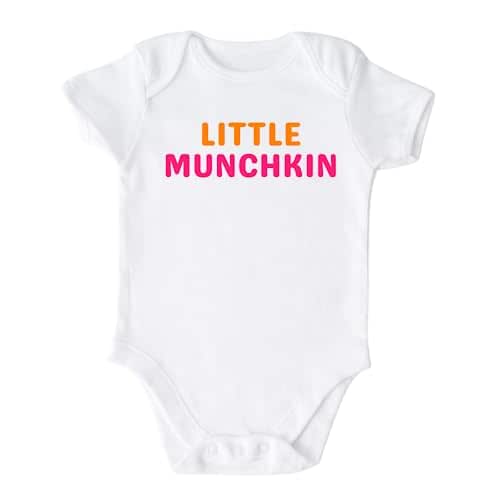 Amazon.com: MangoHouse Cute Baby Onesie® Little Munchkin Baby Shirt ...