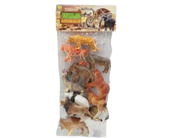 Buy Barodian's™ Wild Animal Safari Toy Set (Set of 11) Online at Low ...