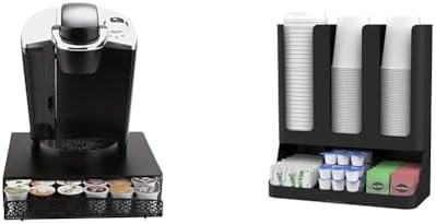 Amazon.com: Mind Reader Coffee Pod Organizer and Condiment Station ...