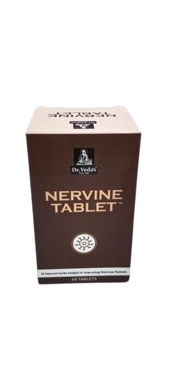 Buy Dr. Veda's Ayurvedic Herbal Nervine Tablets | Helpful in Joint Pain ...
