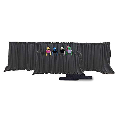 Amazon.com: LARGE Puppet Stage w/Wings - DLX 2 Tier Professional Tripod ...