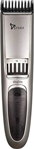 SYSKA Ht600 Ultratrim Beard Trimmer (Black Silver) : Amazon.in: Health ...