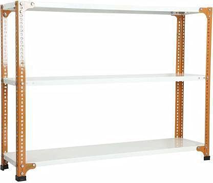 Premier Steel Slotted Angle Shoe Rack CRC Sheet 3 ShelvesMultipurpose ...