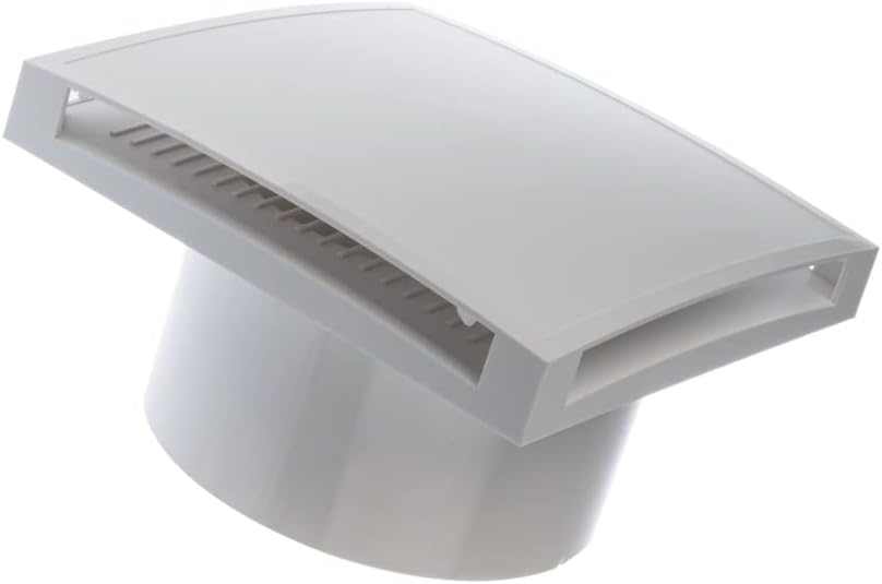 EUROPLAST Diameter 100mm / 4 inch Bathroom Fan with Timer/Overflow with ...