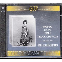 Giacomo Puccini, Oliviero De Fabritiis, Anna Moffo, Renato Cioni, Miti ...