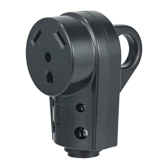 SVNR 30 AMP RV Receptacle Male Power Plug, Female Replacement Plug 125 ...