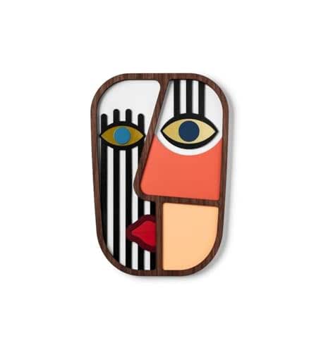 Amazon.com: African Mask for Wall Decor Wooden Mask Modern Abstract ...