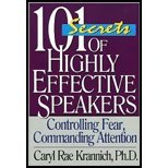 101 Secrets of Highly Effective Speakers: Controlling Fear, Commanding ...