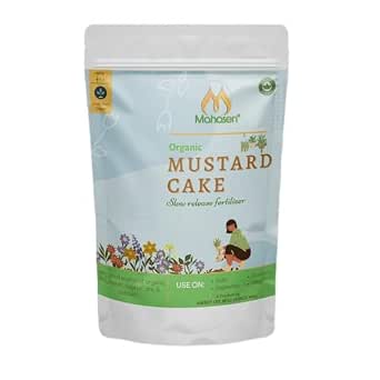 mahasen organic mustard cake (sarso khali) for plants, flower, fruit ...